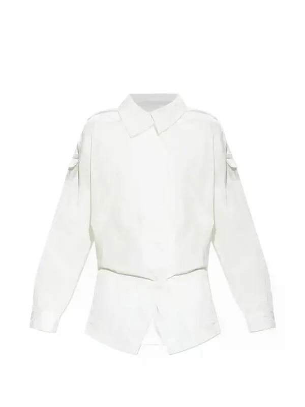 IRO PARIS Wouna Epaulette-detail Jacket - White