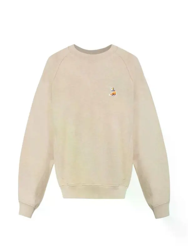 Maison Kitsuné Dreaming Fox Raglan Sweatshirt - Neutrals