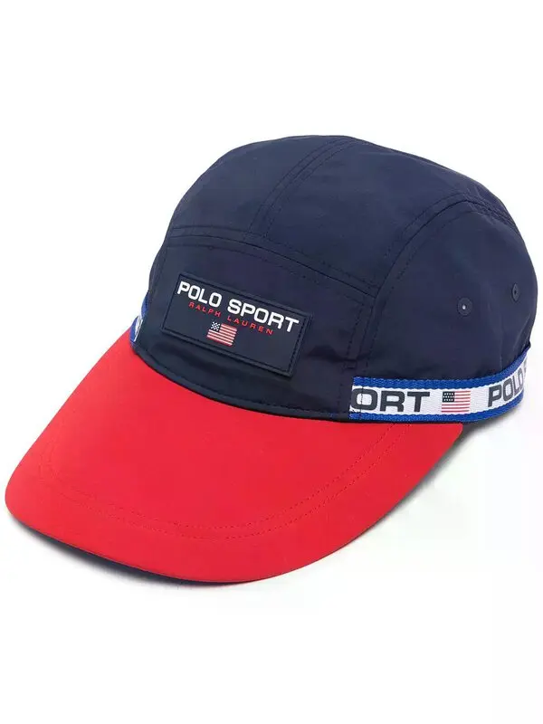 POLO RALPH LAUREN EYEWEAR Logo Patch Cap - Blue
