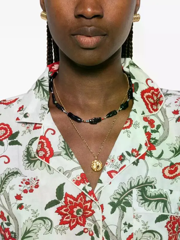 ELLEBLEU Floral-print Shorts Set