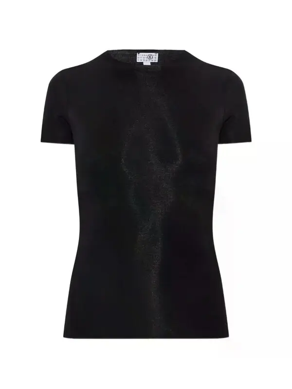 MAISON MARGIELA Shimmer-effect Short-sleeve T-shirt