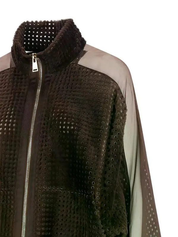 Fendi Perforated Jacket