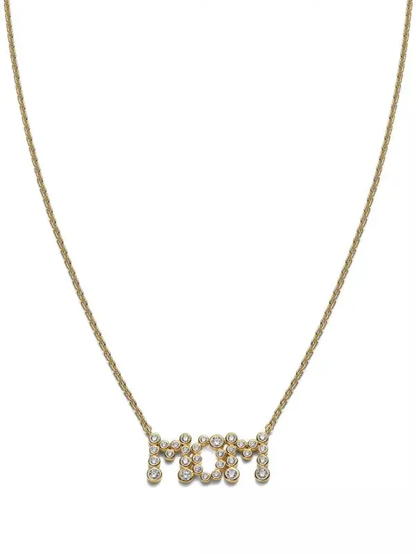 MARIA BLACK Mom Collet Lobster Claw Necklace - Gold