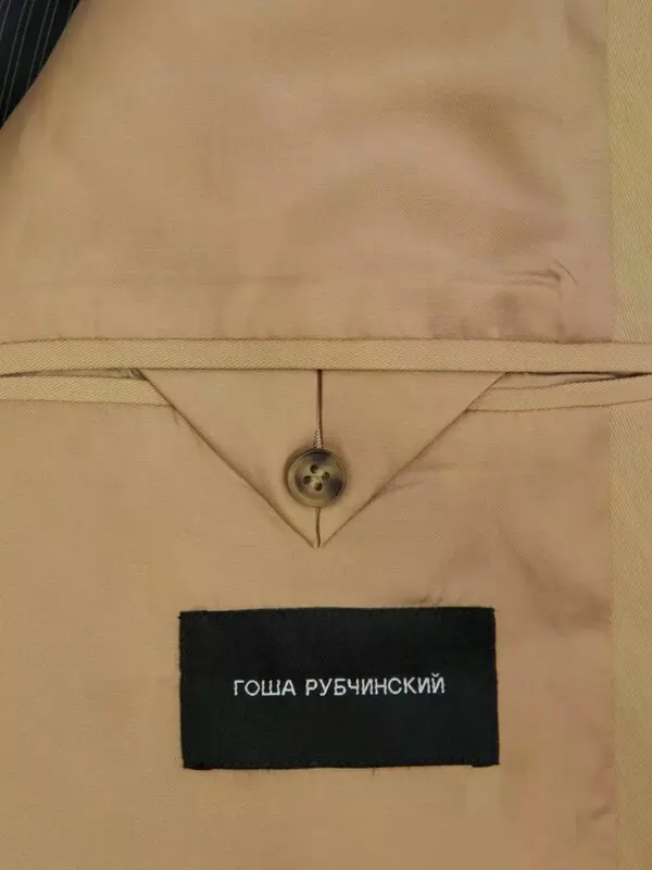 Gosha Rubchinskiy Double-breasted Belted Trench Coat