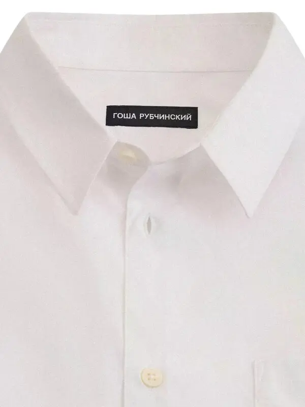 Gosha Rubchinskiy Chest-pocket Straight-fit Shirt