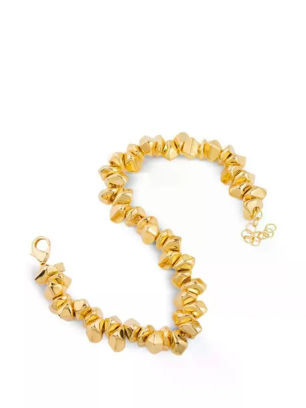 Federica Tosi Lace Stone Necklace - Gold