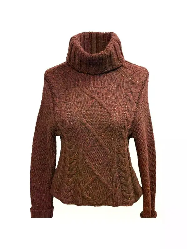 Burberry Cable-knit Roll-neck Sweater