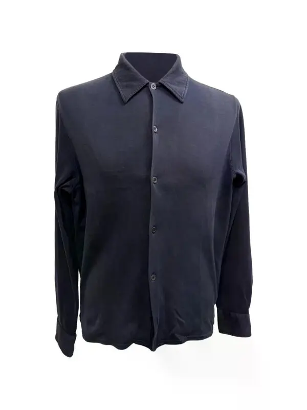 Prada Button-down Long-sleeve Shirt - Blue