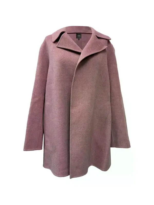 Theory Brushed-felt Open-front Coat
