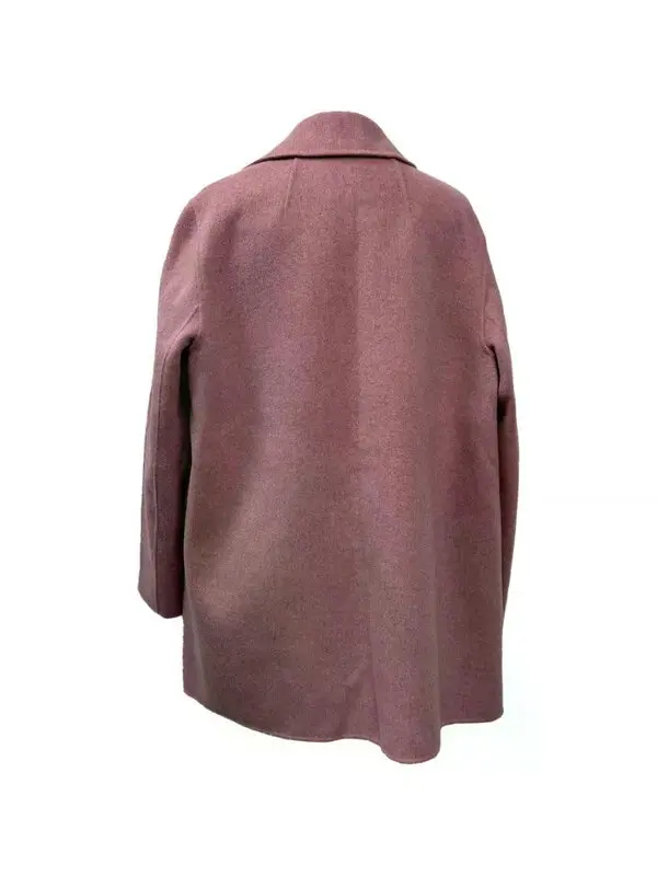 Theory Brushed-felt Open-front Coat