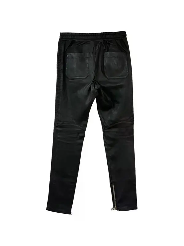 Balmain Ribbed-panel Drawstring Trousers