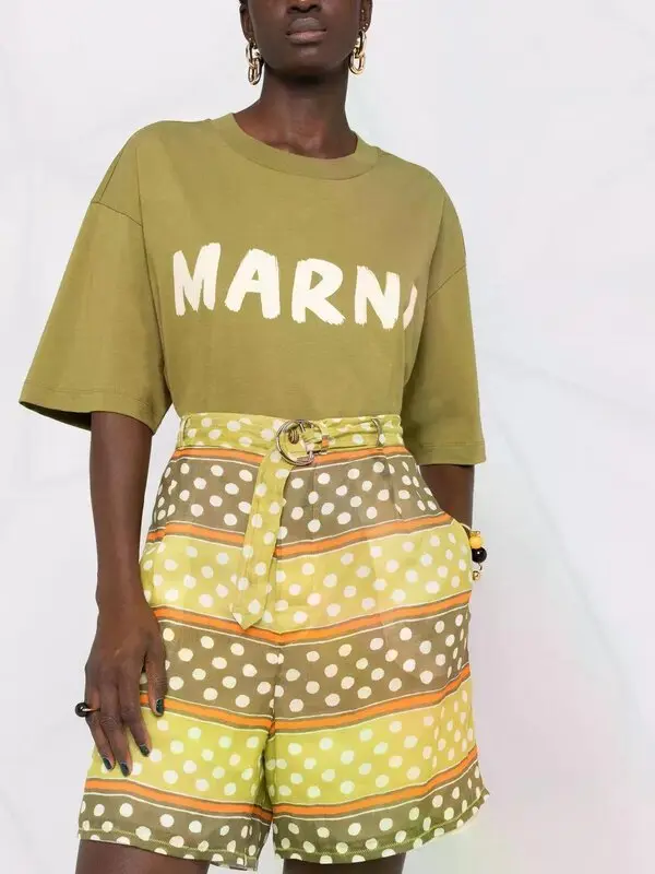 Marni Polka-dot Print Shorts