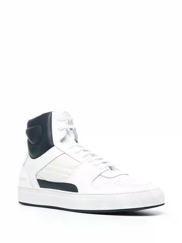 COMMON PROJECTS High-top Panelled Sneakers