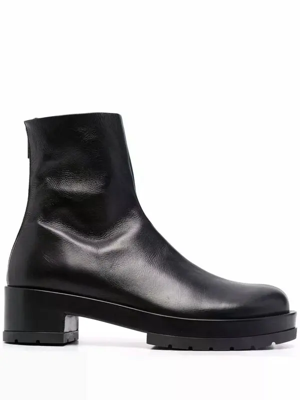SAPIO Leather Ankle Boots