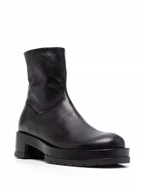 SAPIO Leather Ankle Boots