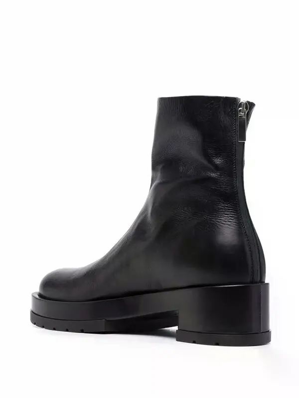 SAPIO Leather Ankle Boots