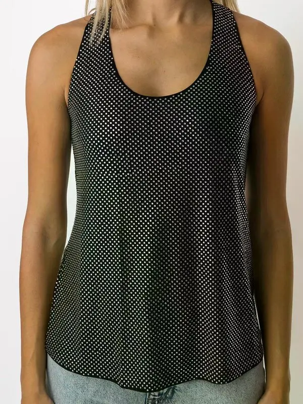Pinko Strass Tank Top