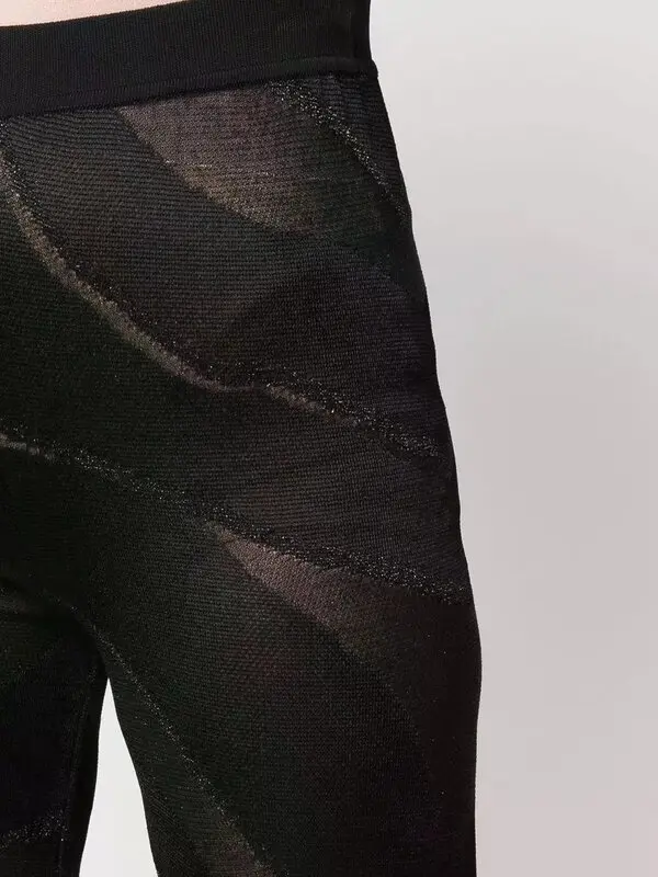 Just Cavalli Chevron-pattern Palazzo Pants