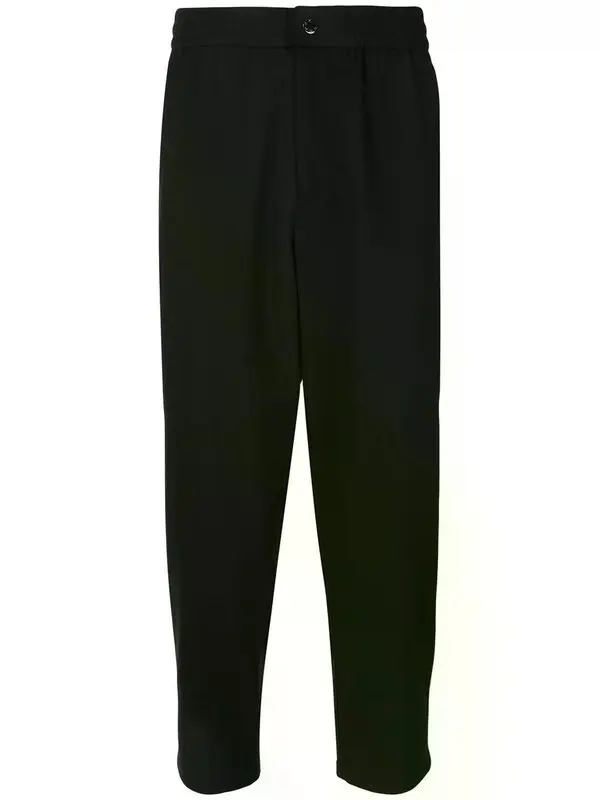 PORTS V Tapered Cropped Trousers