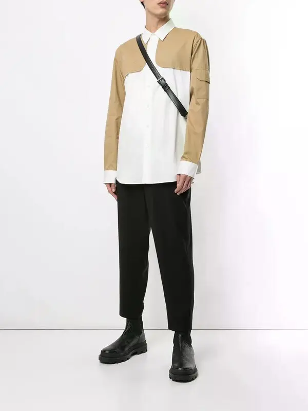 PORTS V Tapered Cropped Trousers