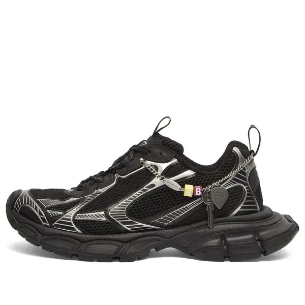 Balenciaga 3xl Charm Sneaker - Black/silver