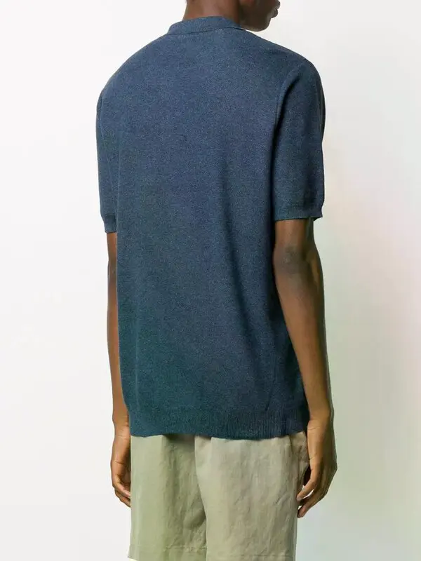 Sunspel Textured Polo Shirt