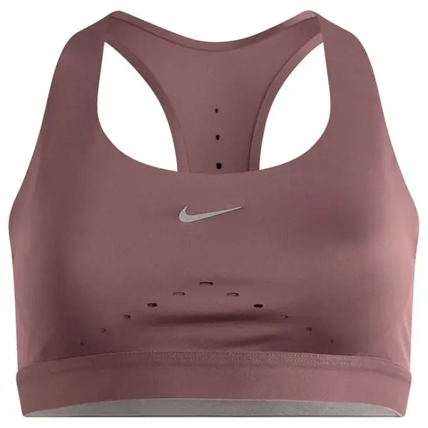 Nike Swift High Support Sports Bra - Tattoo/silver