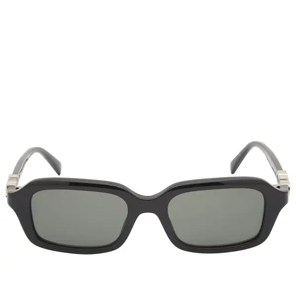 Gucci Gg2152s Rectangle Sunglasses - Black/grey