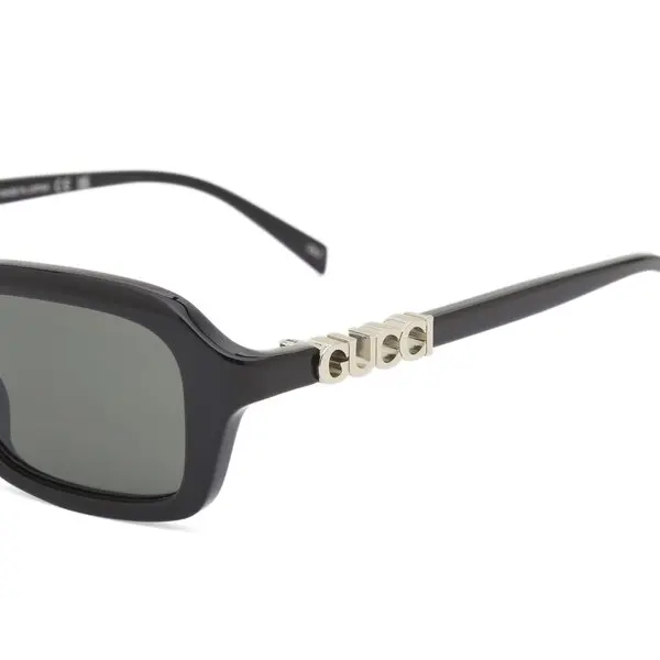 Gucci Gg2152s Rectangle Sunglasses - Black/grey