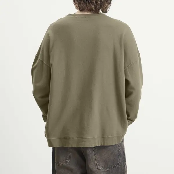 Our Legacy Worn Slack Sweatshirt - Olive
