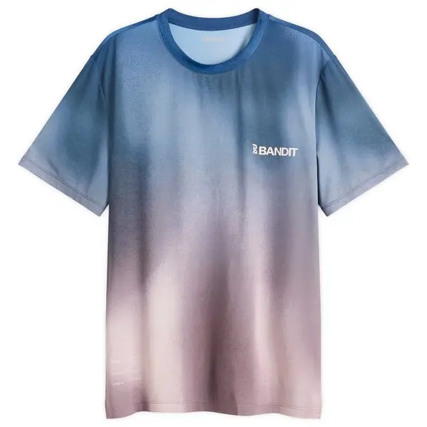 BANDIT Lightweight Drift Performance T-shirt - Tranuil Blue/wave Ombre