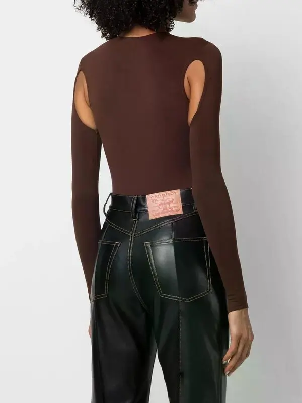 ANDREĀDAMO Cut-out Detail Shirt