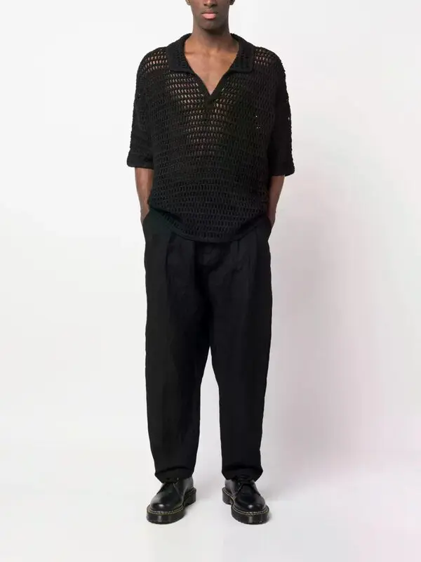 FORME D'EXPRESSION Linen Sarouel Trousers