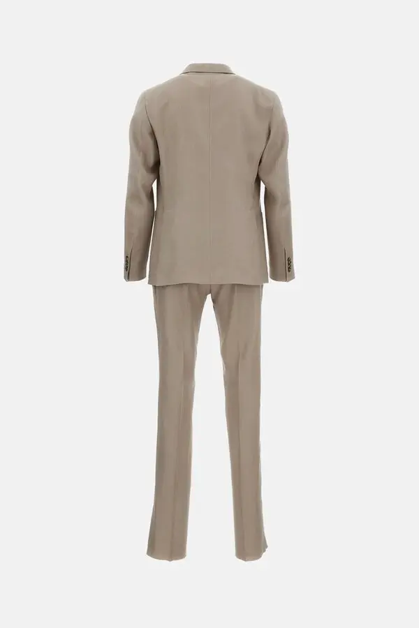 Tagliatore Montecarlo Linen Dress - Grey