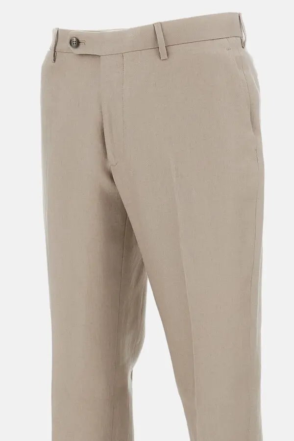 Tagliatore Montecarlo Linen Dress - Grey