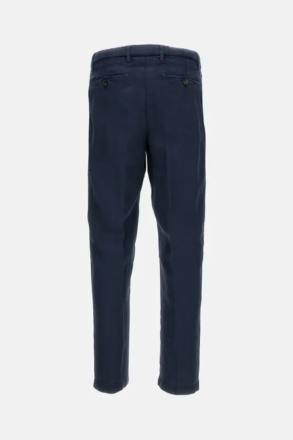 BRIGLIA 1949 Linen Trousers
