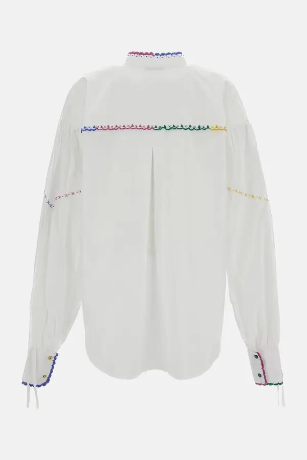ESTRAFALARIO Long-sleeve Embroidered Shirt