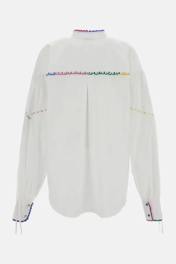 ESTRAFALARIO Long-sleeve Embroidered Shirt