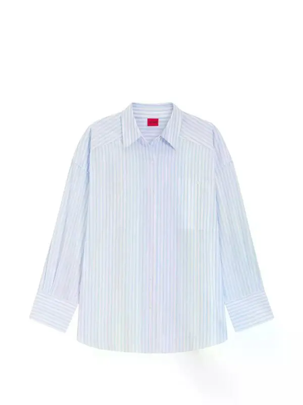 Hugo Striped Chest-pocket Shirt