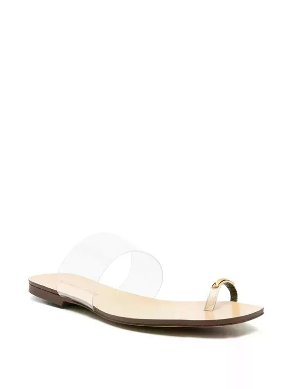 MARIA LUCA Toe-ring Sandals - White
