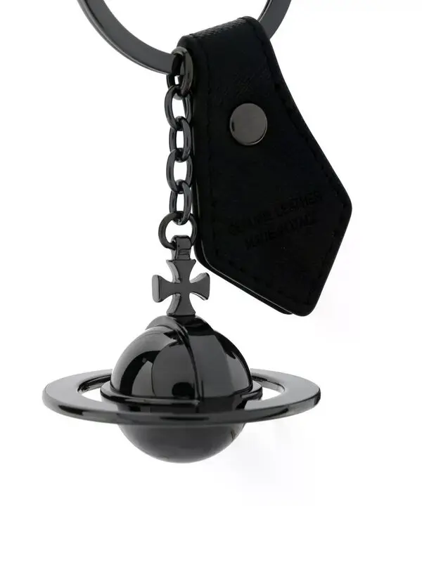 VIVIENNE WESTWOOD Saffiano Orb Keychain