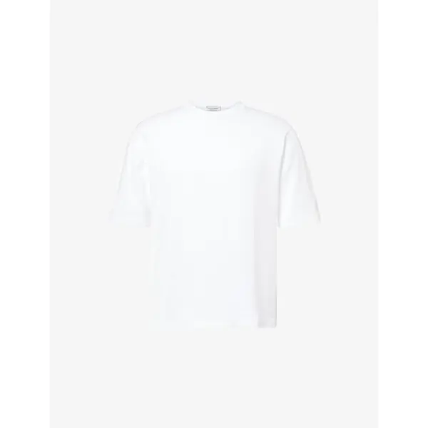 John Smedley Tindall Cotton-jersey T-shirt - White