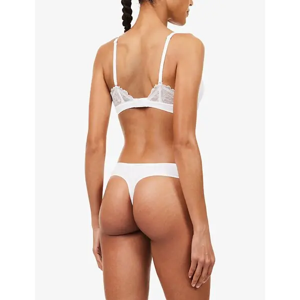 Calvin Klein Perfectly Fit Lace Lightly-lined Full-coverage Bra