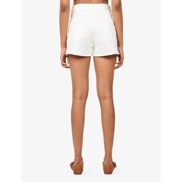 Paige Dani High-rise Denim Shorts