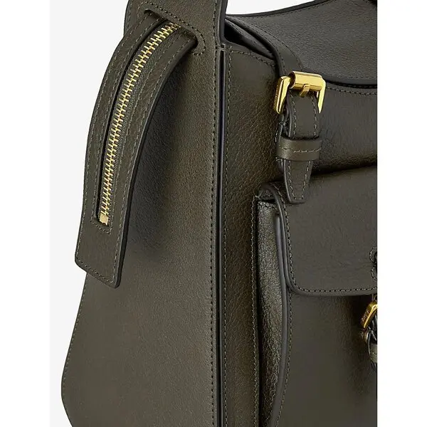 Mulberry Roxanne Leather Shoulder Bag - Juniper Green