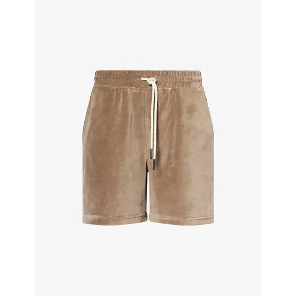 Oas Cotton-blend Velour Shorts