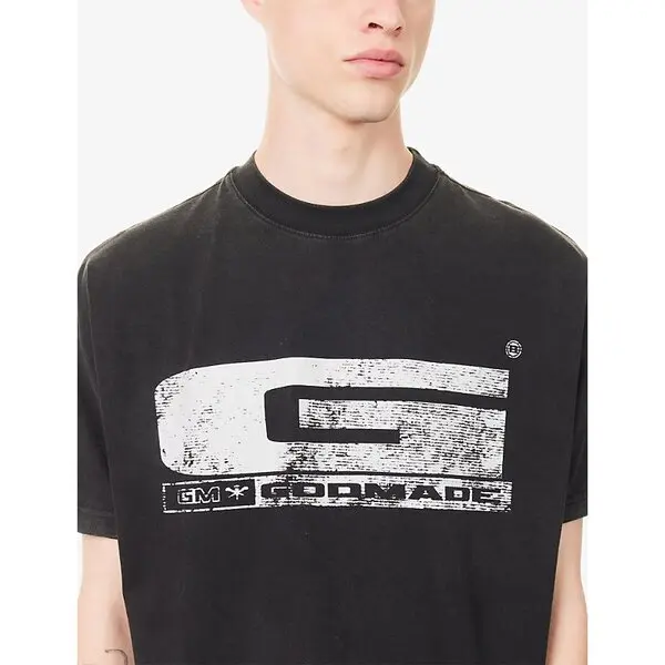 GODMADE Graphic-print Cotton T-shirt