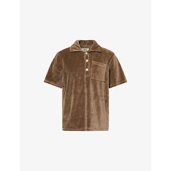 Oas Girona Cotton-blend Velour Shirt