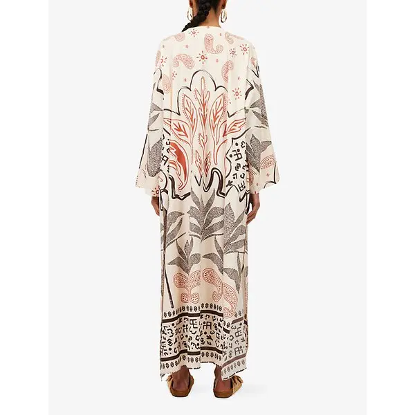 Second Summer Sahara Woven Kaftan