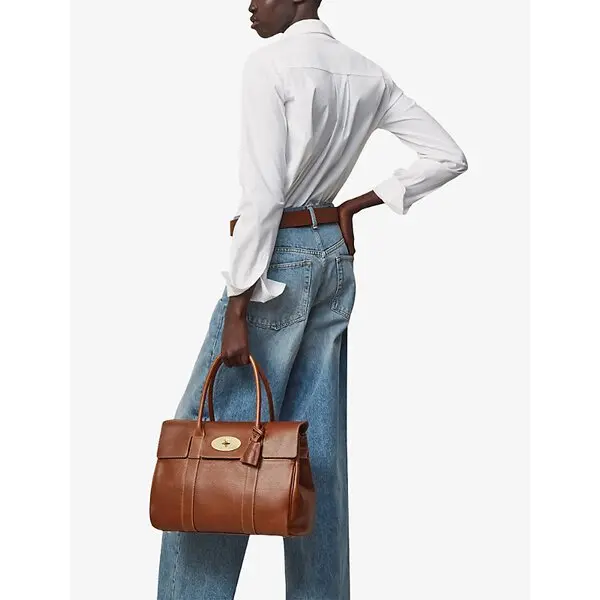 Mulberry Bayswater Leather Tote - Oak